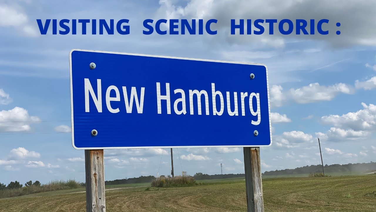 VISITING SCENIC HISTORIC NEW HAMBURG, ONTARIO - YouTube