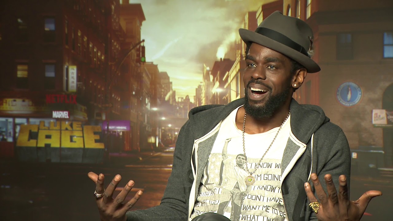 Mustafa Shakir talks being the bad guy on "Luke Cage" - YouTube