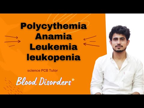 Blood disorders-Polycythemia , Anamia, Leukemia, Leukopenia  Biology topic by Parvesh