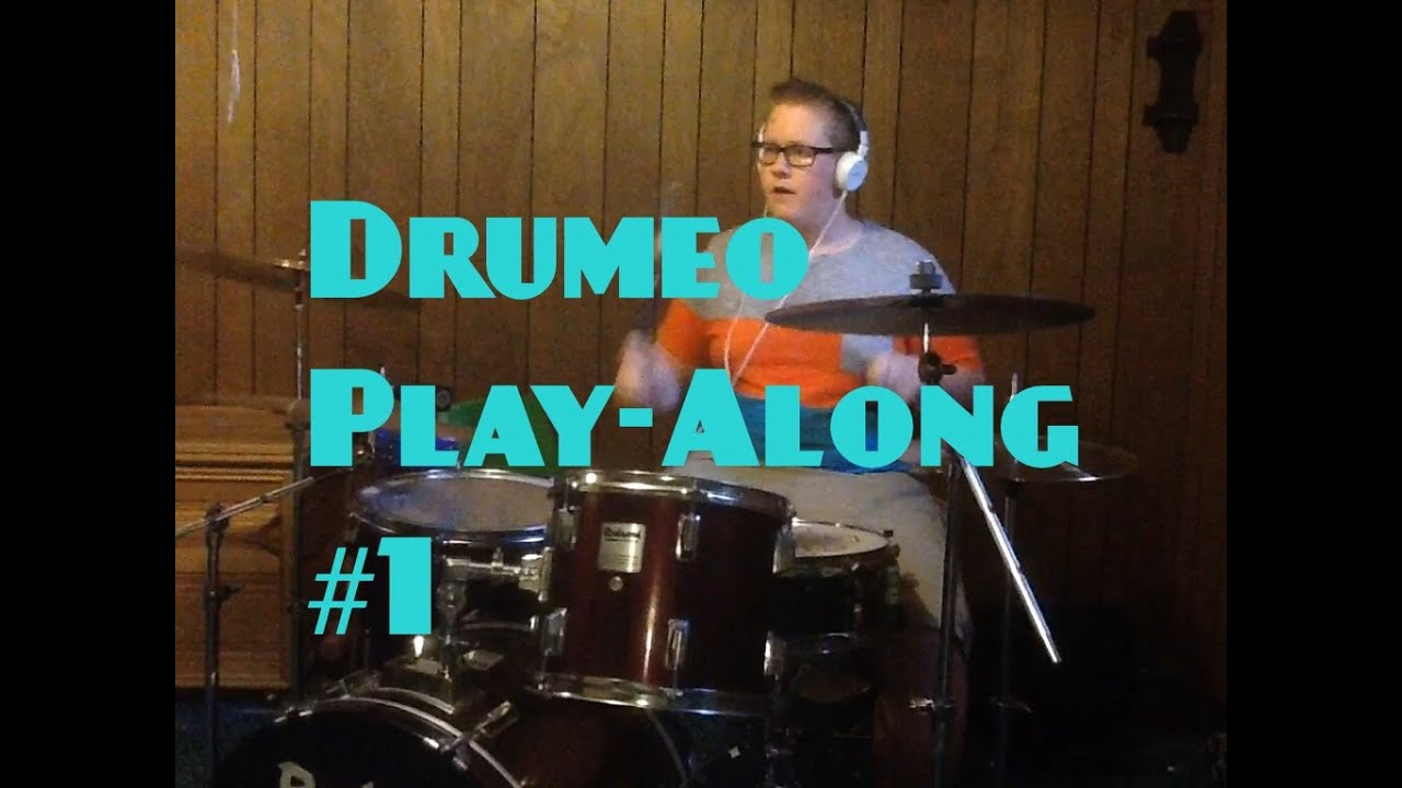 Drumeo play-along (U2 ARE LED) Drumless Track - YouTube