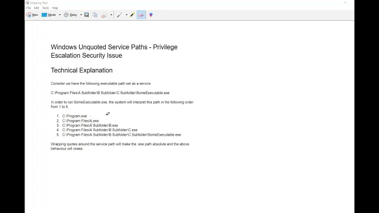Windows Unquoted Service Paths + FIX - Privilege Escalation - YouTube