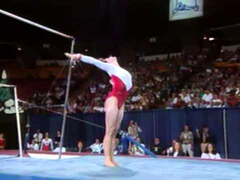 Kristy Powell - Uneven Bars - 1997 U.S. Gymnastics Championships ...