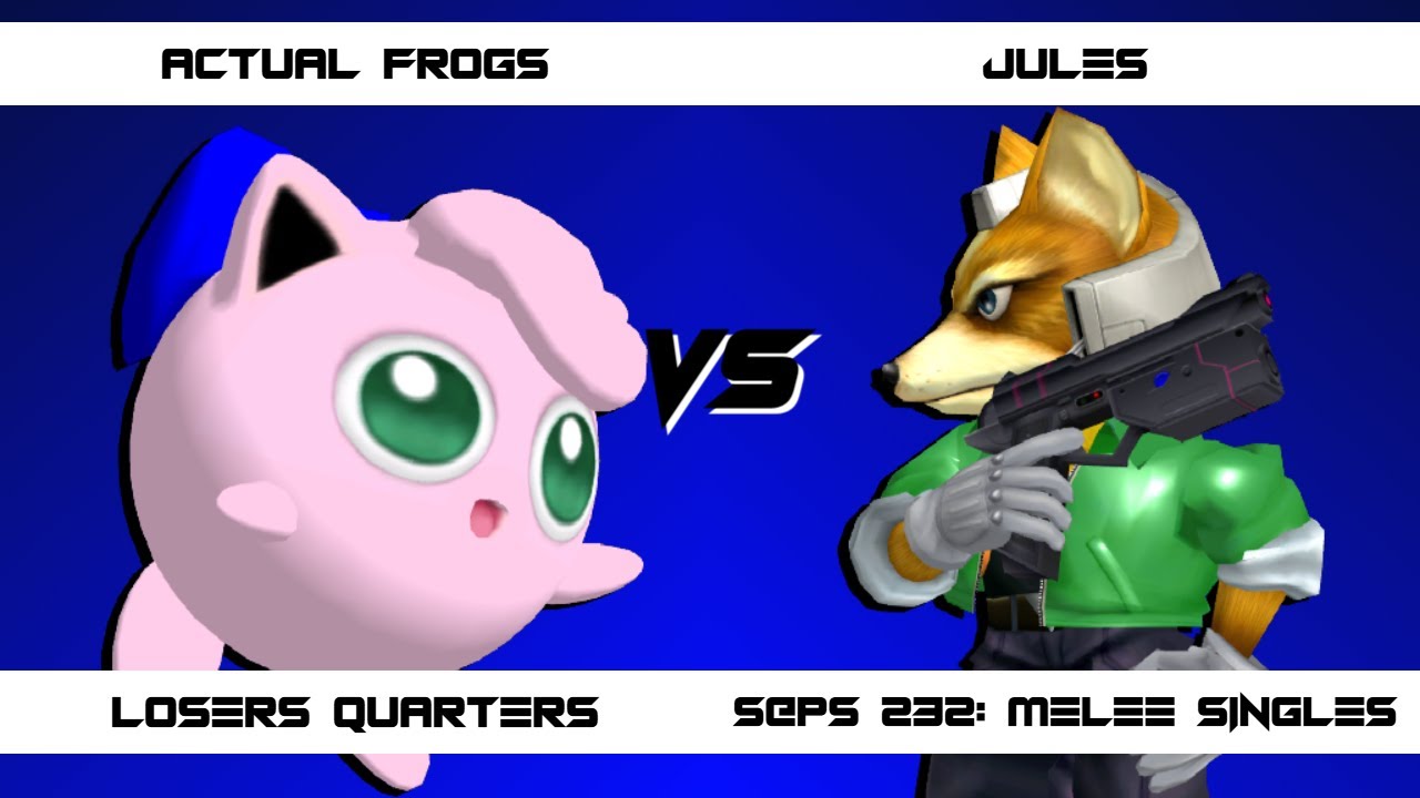 S@PS 232: Actual Frogs vs. Jules Losers Quarters - Melee Singles - YouTube
