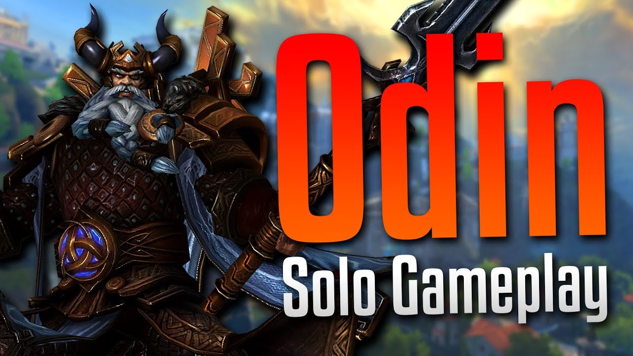 Smite: BIRD NUKE!- Odin Solo Gameplay - YouTube