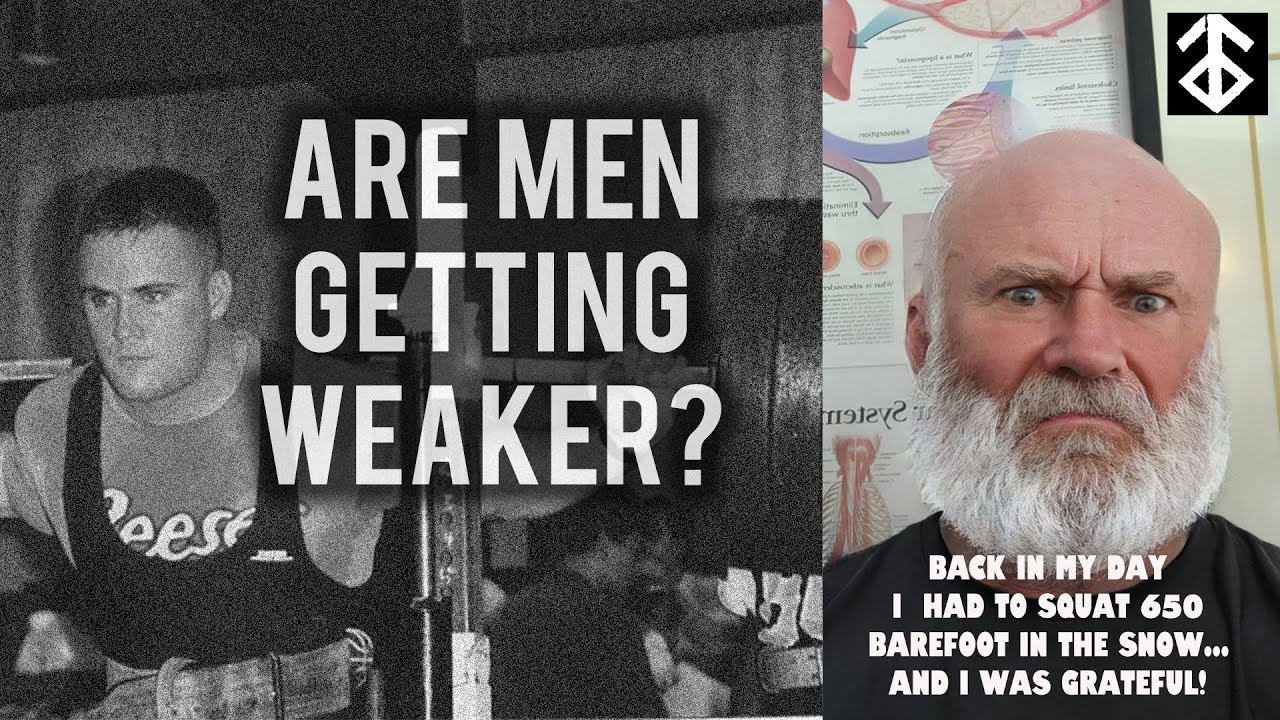Are Men Getting Weaker?...an observation at the gym today - YouTube