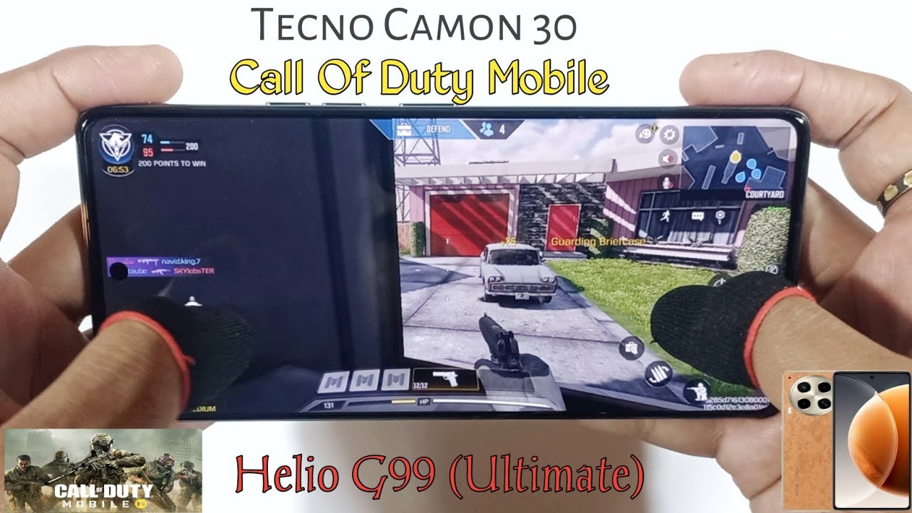 Tecno Camon 30 Game Play & Review | Call Of Duty Mobile, Graphics Test ...