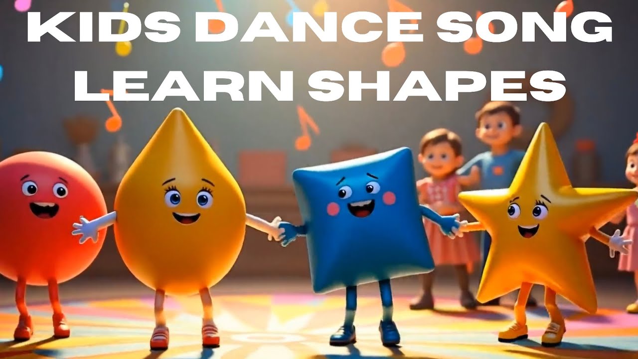 🟠🔺 Kids Dance Song | Learn Shapes While You Groove! 🎶💃 - YouTube