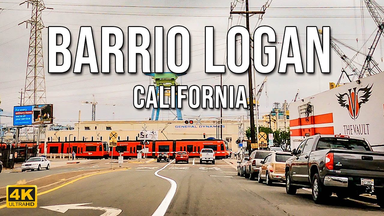 Driving Around Barrio Logan [4K] | San Diego | California - YouTube