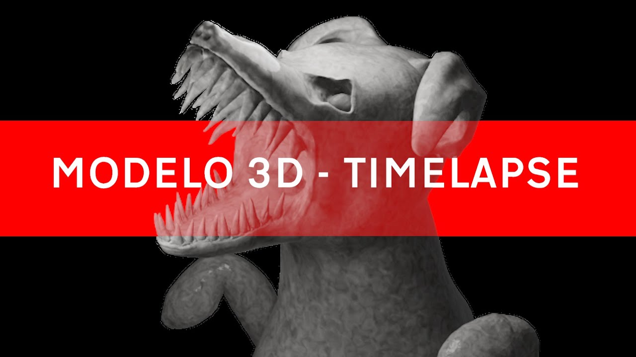 Skinwalker (Ijbinij) 3D Timelapse - YouTube