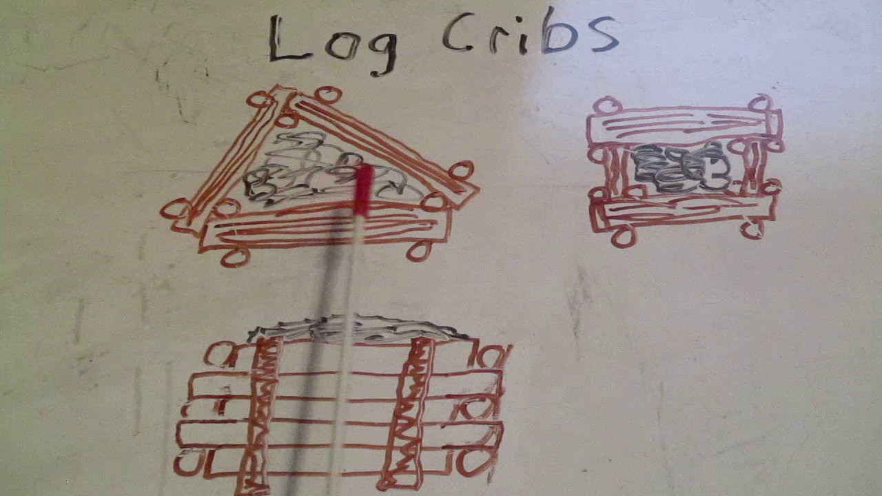 Militia Engineer Tasks- Constructing Log Crib Roadblocks - YouTube