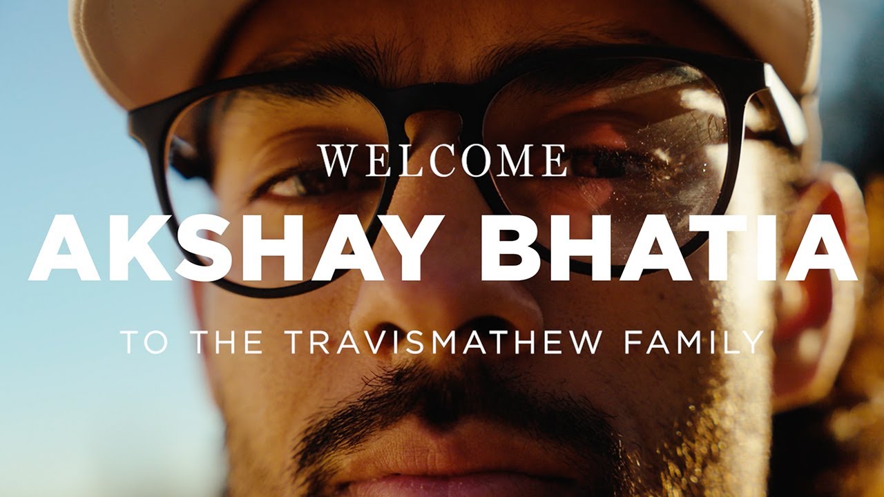 TravisMathew Welcomes Akshay Bhatia to the Family - YouTube