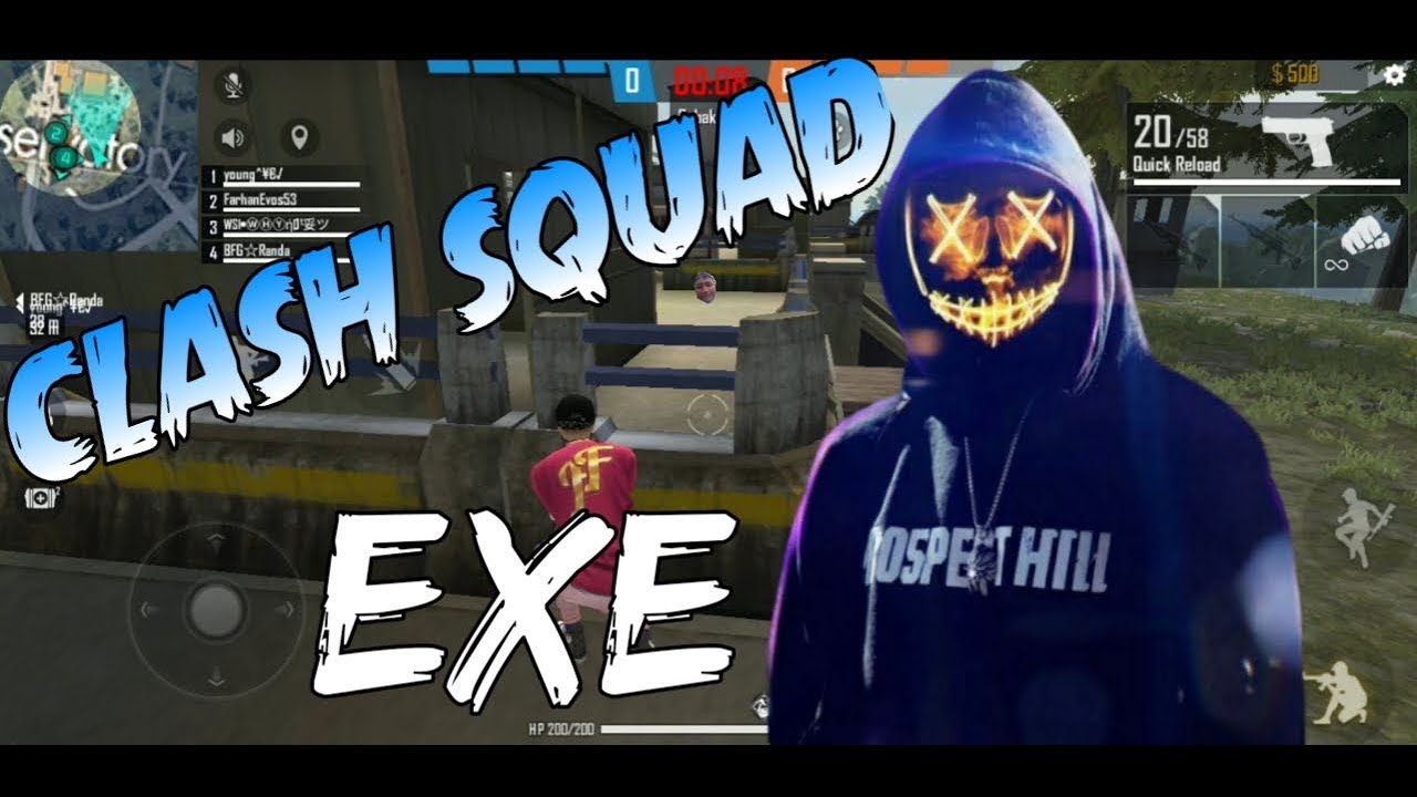 Clash squad EXE.!! FreeFireBattleGround - YouTube