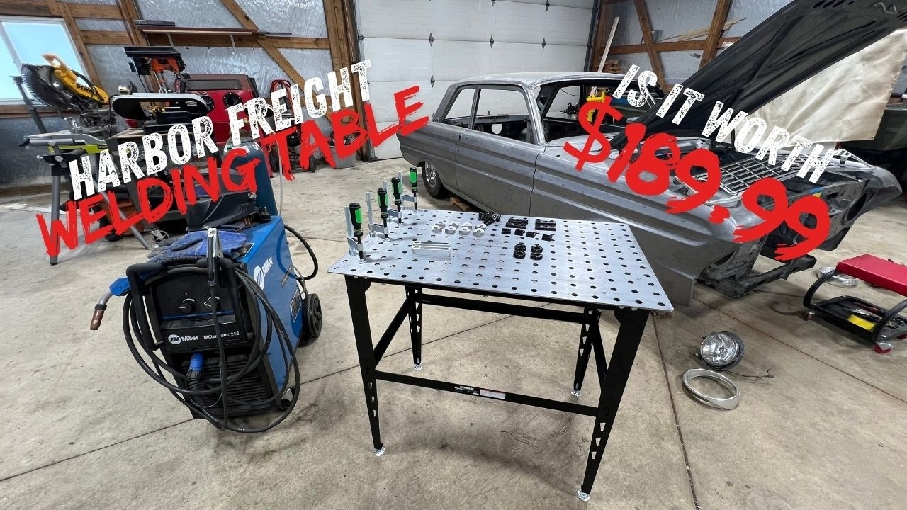 IS IT WORTH $189.99? | Setting Up the Harbor Freight Welding Table ...