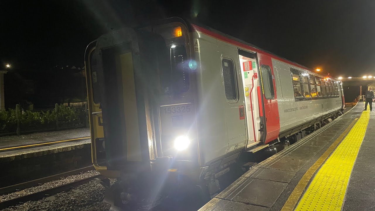 Trains at Ferryside including 66653 Barry Needham, 153325, 197122-24/01 ...