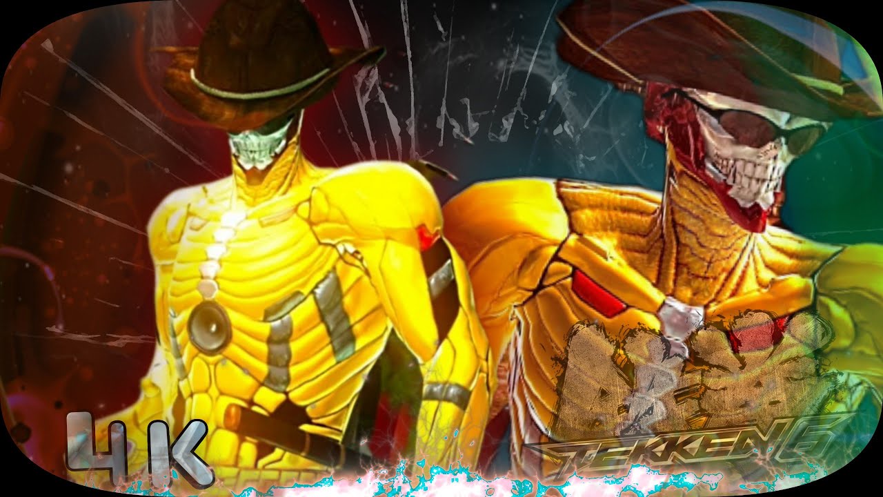 Yoshimitsu ( Yellow Cyber Outfit ) Ultra Hard Tekken 6 UHD 4K 60 FPS ...