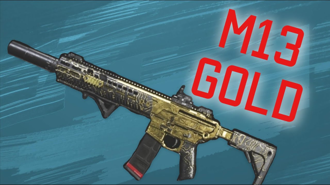 M13 auf Gold...Besser als M4A1 ? - YouTube