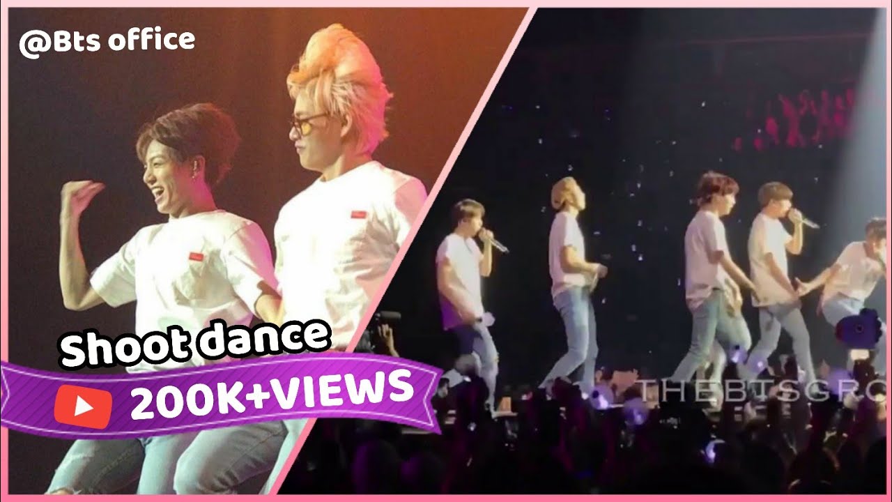 Bts doing the shoot dance 💜💜 #Bts #Shorts - YouTube