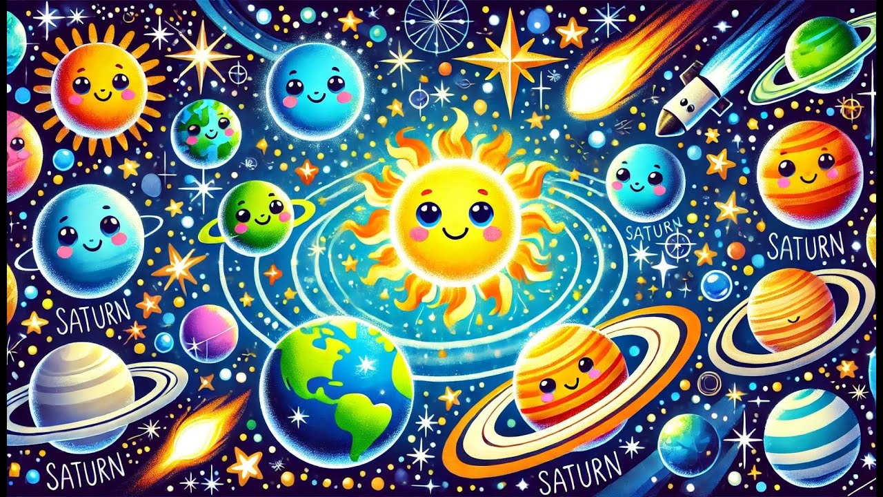 🌍 Twinkle Twinkle Little Star | Fun Solar System Song for Kids 🎶 ...