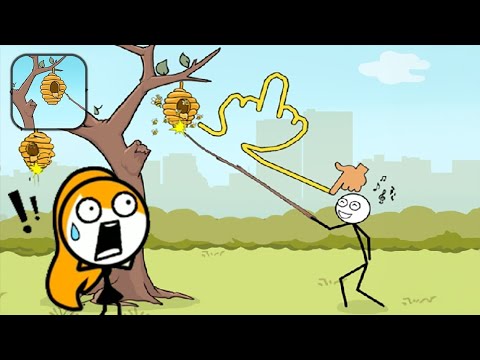 Draw Fly (WEEGOON) Android Gameplay Walkthrough - All Levels 41-50Funny ...