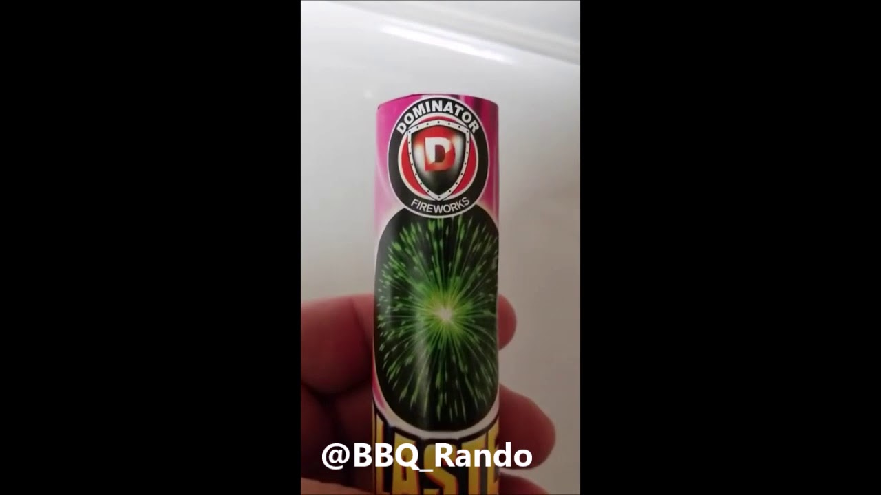 Blaster Shots - Red Star White Strobe - Dominator Fieworks - YouTube