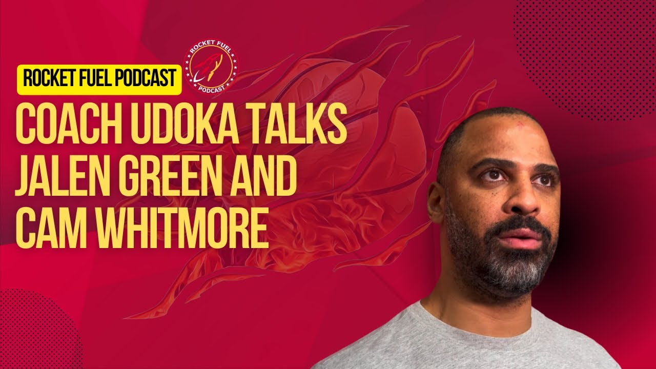 Coach Udoka talks Jalen Green and Cam Whitmore - YouTube
