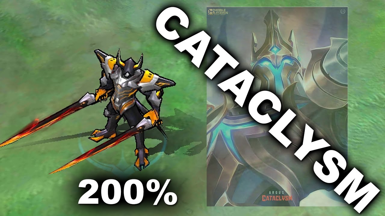 ARGUS 200% BUFFED | CATACLYSM IS COMING | MOBILE LEGENDS - YouTube