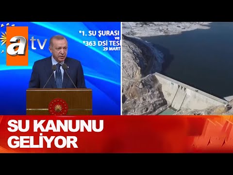 Yeraltı barajı sayısı artacak - Atv Haber 29 Mart 2021