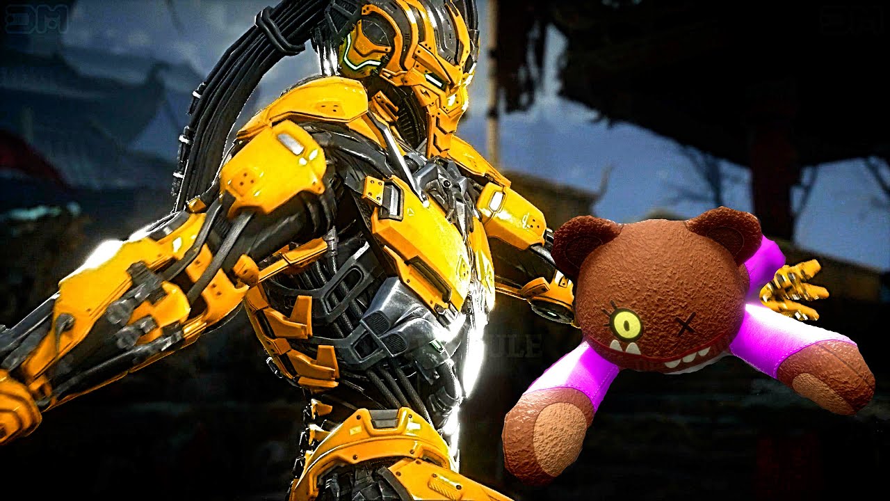 MK11 Cyrax Performs All FRIENDSHIPS - YouTube