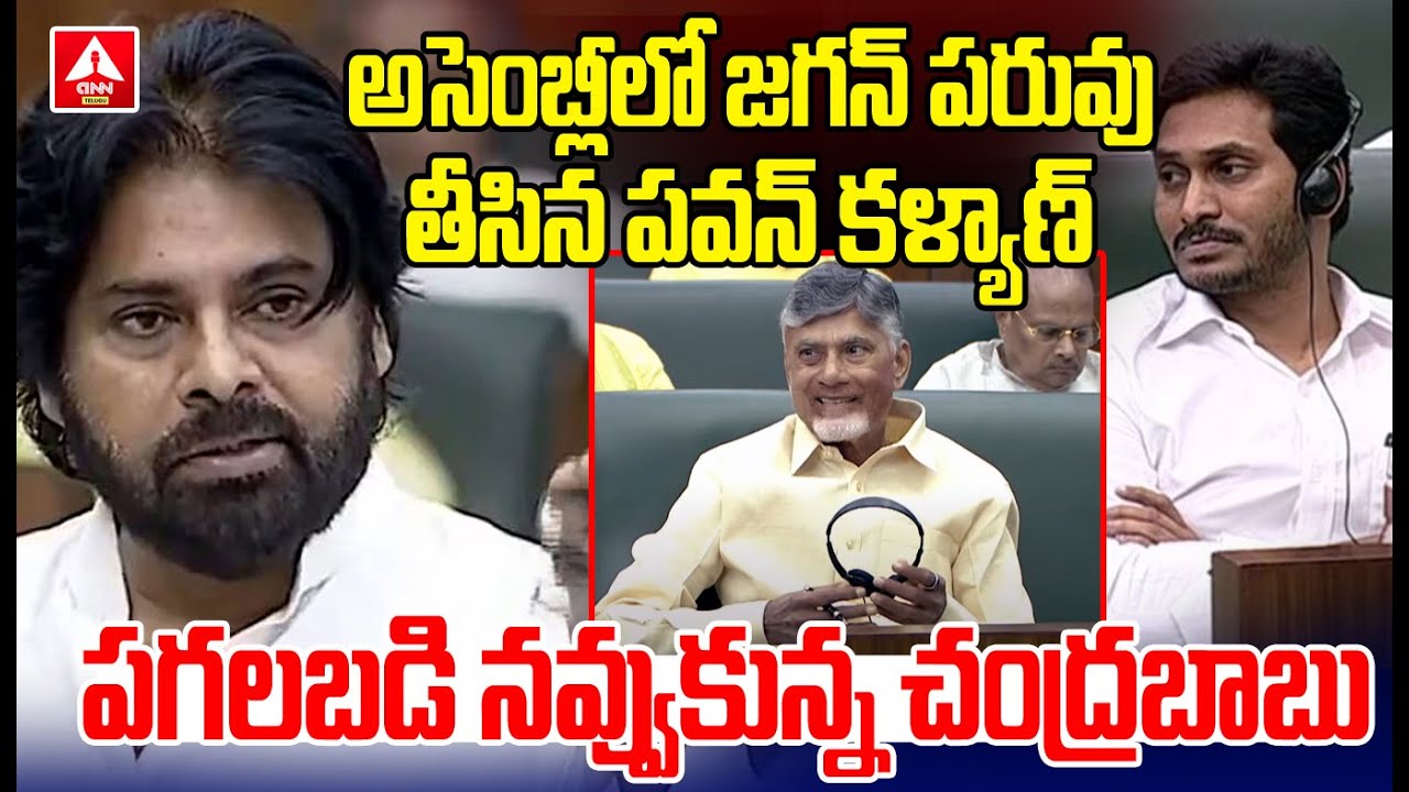 అసెంబ్లీ లో జగన్ పరువు తీసిన పవన్ కళ్యాణ్...! | Pawan Kalyan insulted ...