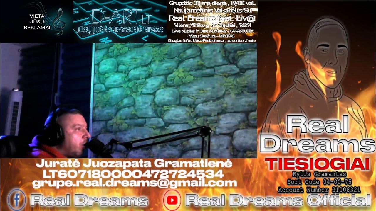 Real Dreams feat. Liveta Official Live Stream - YouTube