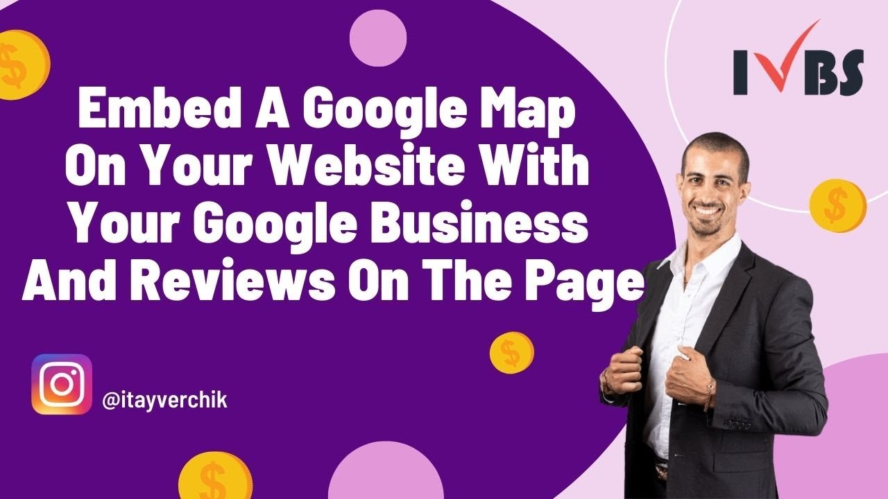 How To Embed A Google Map On Your Website With Your Google Business And Reviews On The Page ...