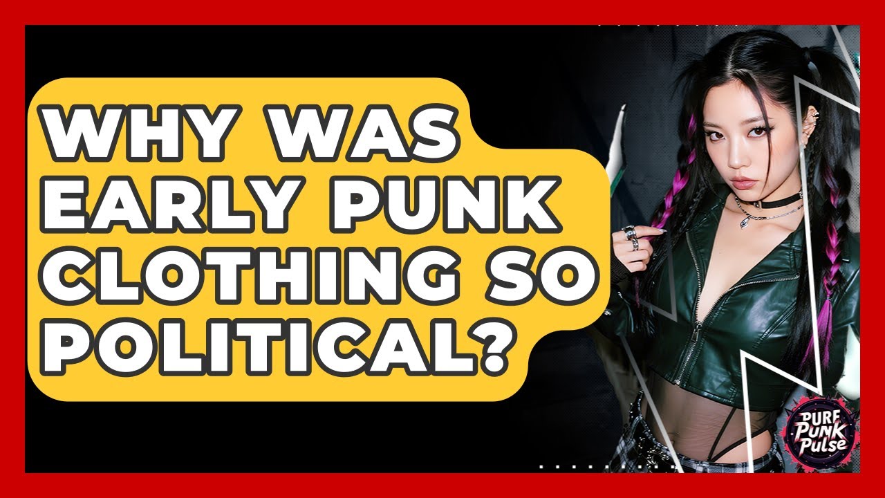 Why Was Early Punk Clothing So Political? - Pure Punk Pulse - YouTube