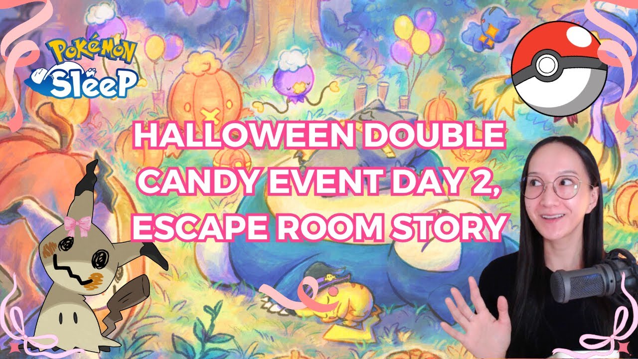Pokémon Sleep: Halloween Double Candy Event Day 2 🎃🍬, Scary Escape Room ...