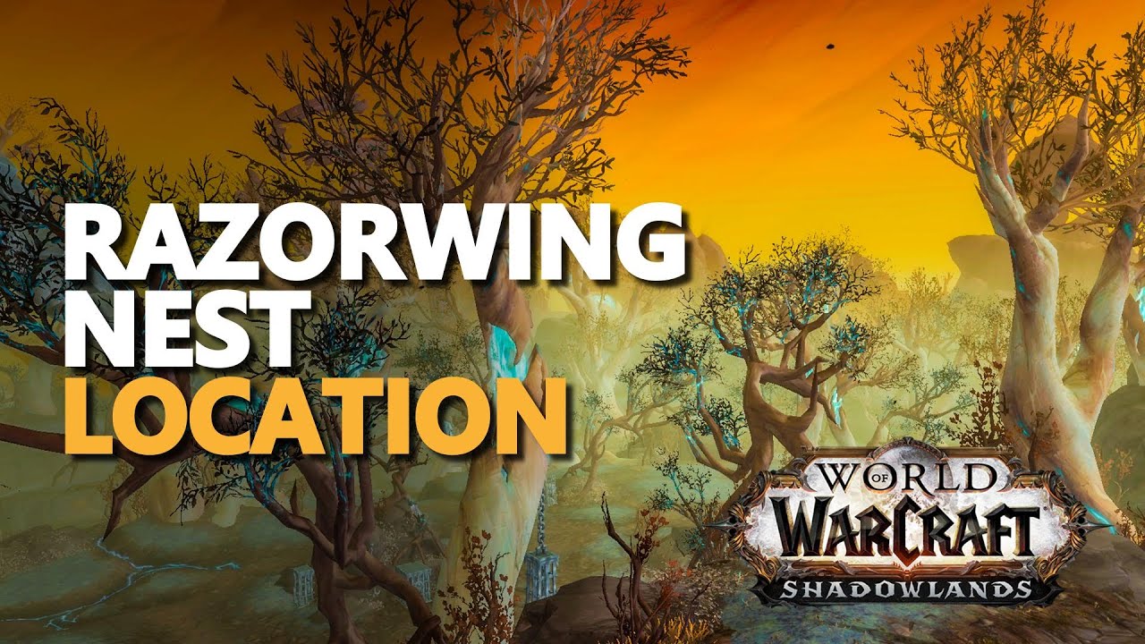 Razorwing Nest WoW Location - YouTube