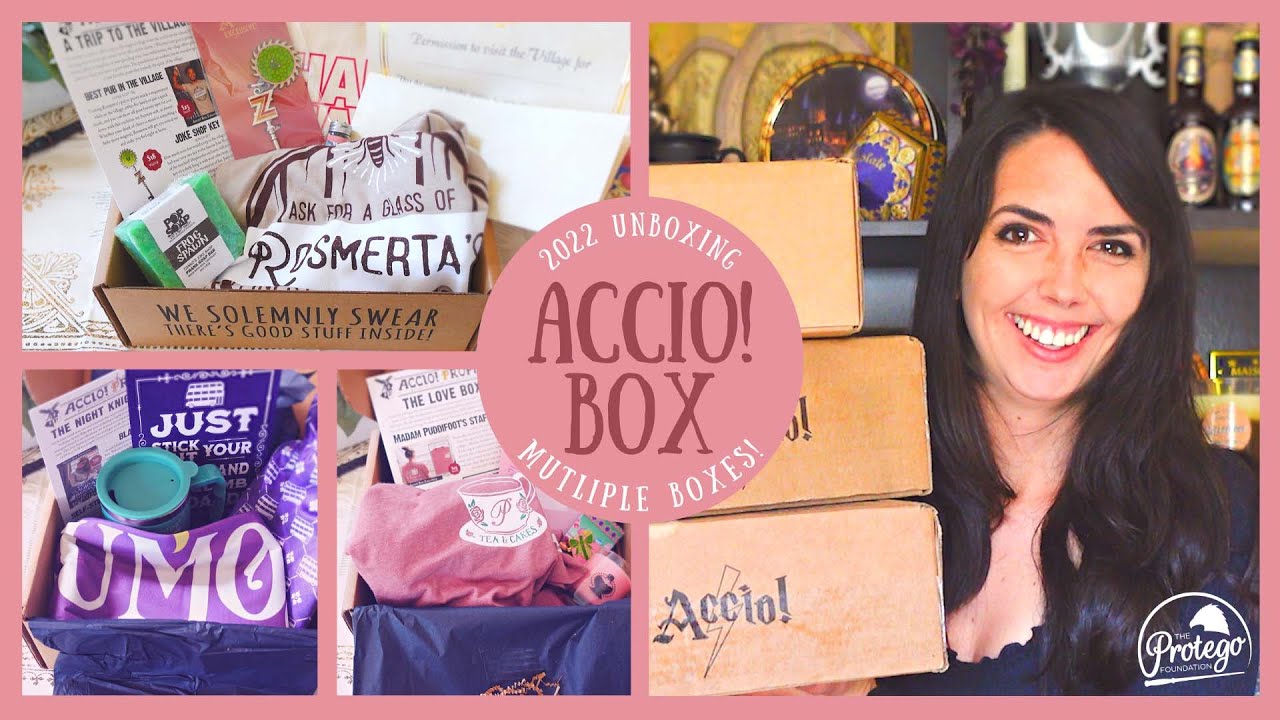 ACCIO! BOX | 3 Unboxings! - YouTube