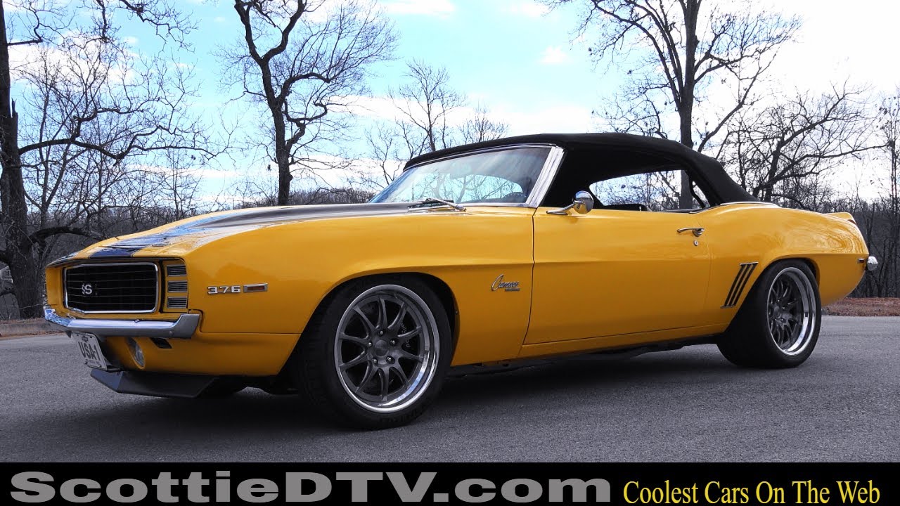 1969 Chevrolet Camaro SS Convertible Pro Touring Steve Holcomb Pro Auto ...