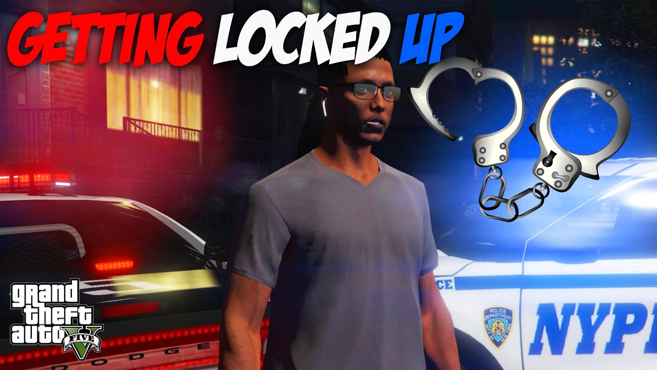 My First Time Getting Locked Up 🚔🚨🚨 [True Story] (GTA 5 Funny Skit ...