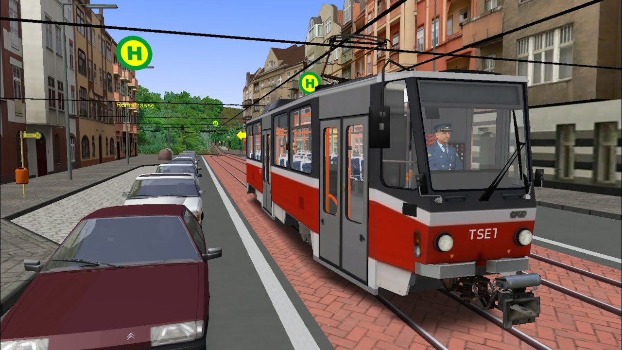 OMSI 2 Tram Tetra T6A5 Solo 1 test driving tram — PC Gameplay! - YouTube