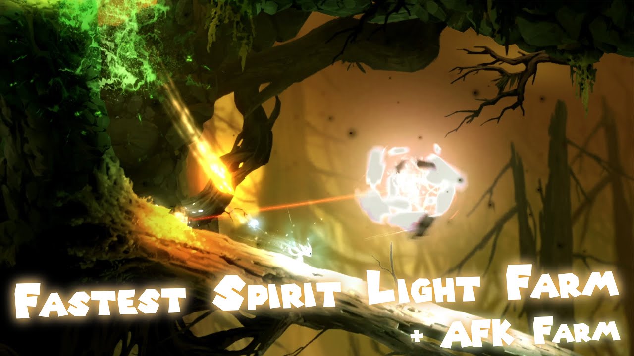 The Fastest Way to Farm Spirit Light + AFK Farm - Ori and the Blind ...