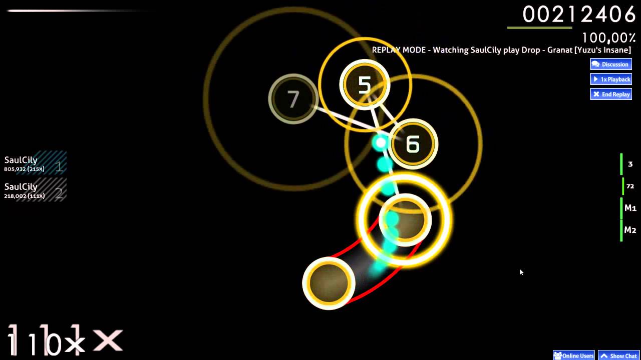 Granat - Drop // Osu! 95'92% - YouTube