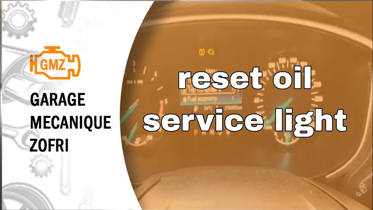 ford fussion 2016 - reset oil service light - remise a zéro vidange ...