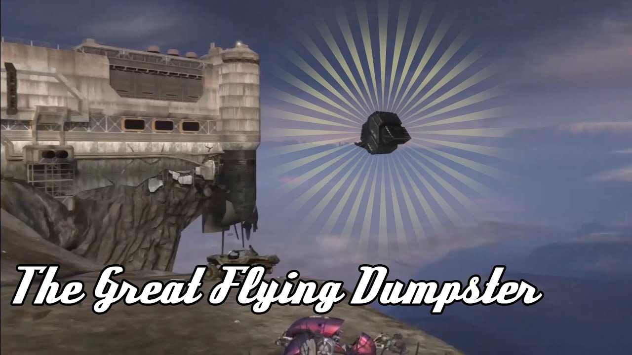 The Great Flying Dumpster - YouTube