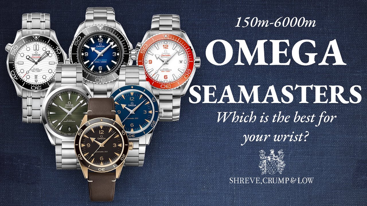 Ultimate Omega Seamaster Guide 2023: Which one is right for you? - YouTube