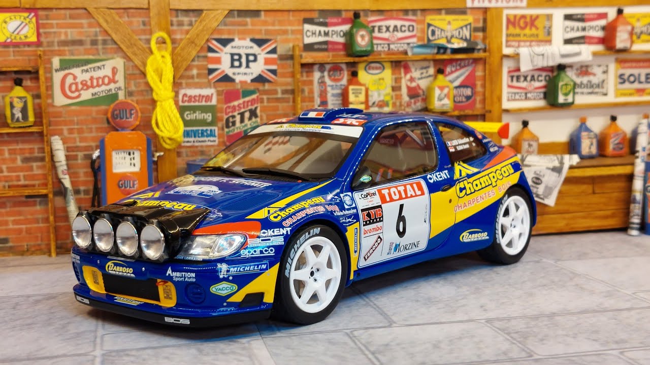 Renault Megane Maxi S.Loeb-D.Elena #6 Rally Mont Blanc Morzine 2000 ...