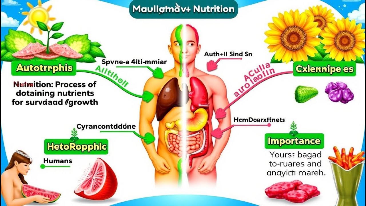 🔴Live| Nutrition in Living Organisms| How Living Beings Get Their Food ...
