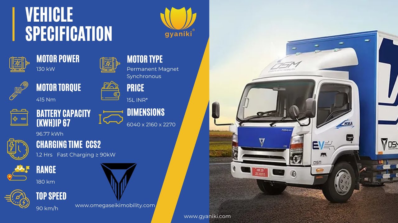OSM M1KA Electric LCV 2 - YouTube