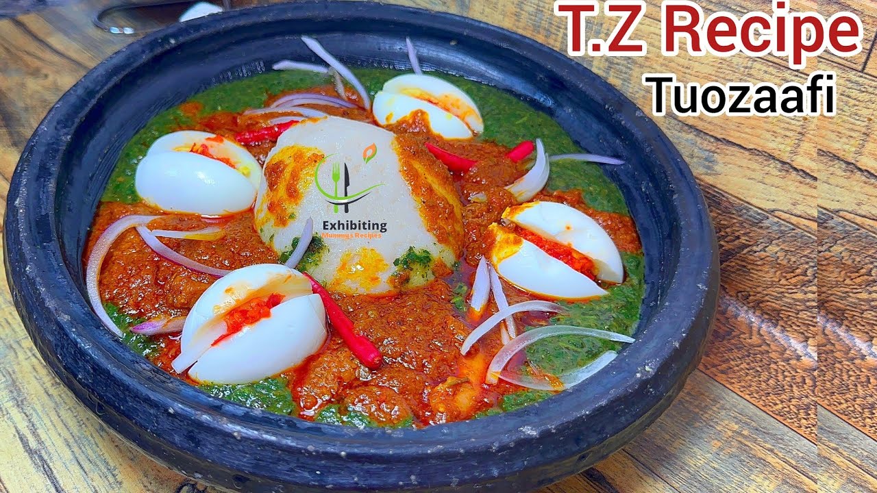 How to make authentic tuo zaafi from scratch/ TZ recipe/ Diehuo/ayoyo ...