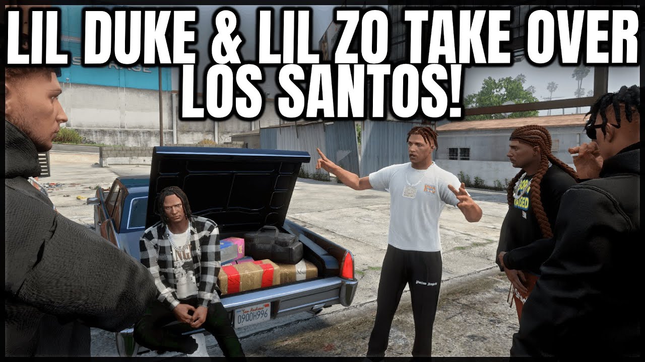 Lil Duke & Lil Zo Take Over Los Santos! | GTA RP | GrizzleyWorld ...