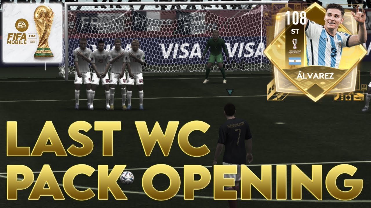 LAST FIFA MOBILE WORLD CUP EVENT PACK OPENING! - YouTube