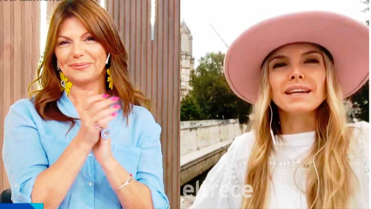 ¡Una diva! Sofía Zámolo en vivo desde París muestra y cuenta perlitas de la ciudad - YouTube